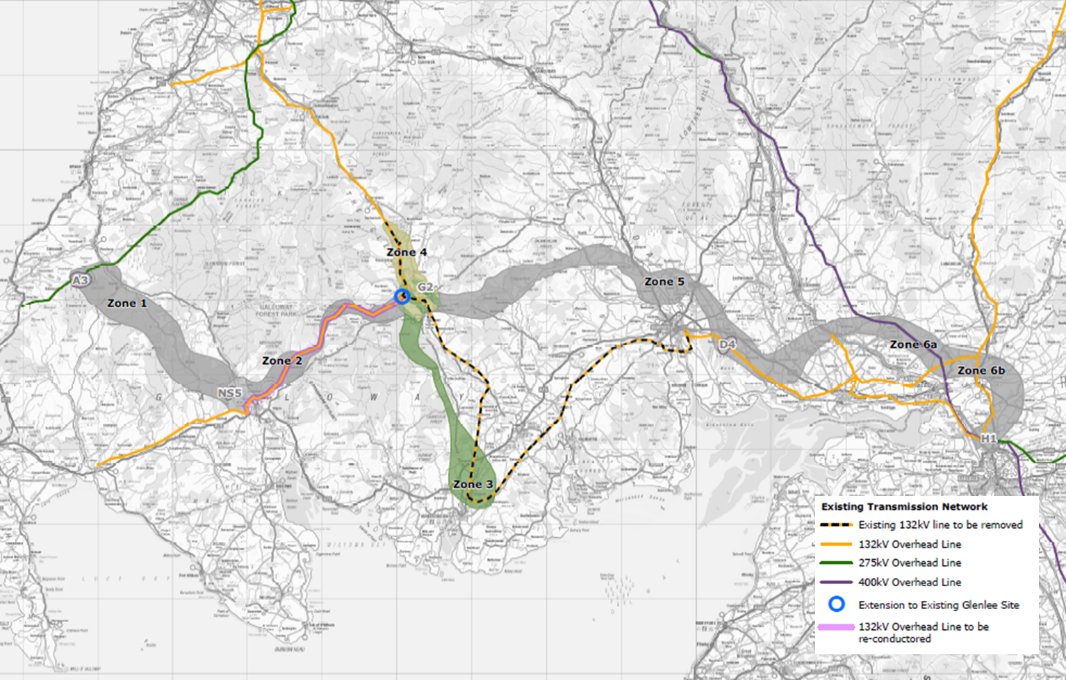 Dumfries & Galloway Strategic Reinforcement - Map - SP Energy Networks